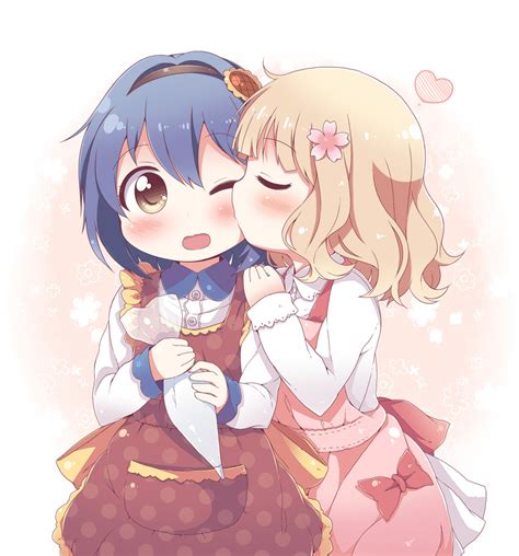 Oomuro Sakurako And Furutani Himawari Yuru Yuri Drawn By Takahero