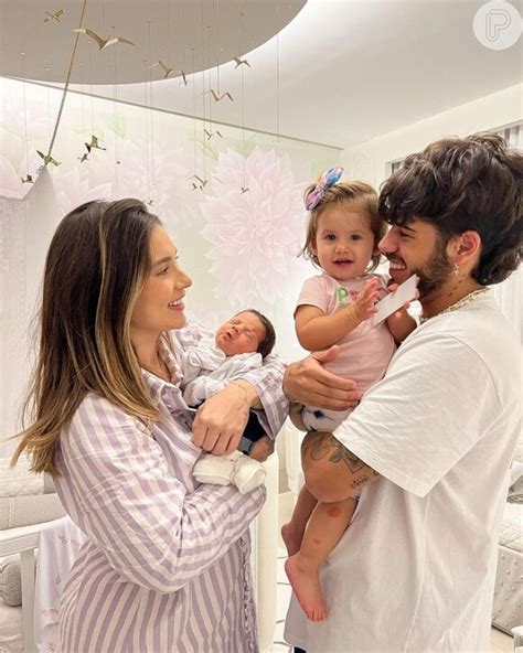 Foto Virg Nia Fonseca E Z Felipe Reuniram As Filhas Maria Alice E