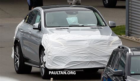 Spyshots Mercedes Benz Gle Coupe Nearly Undisguised Production Car
