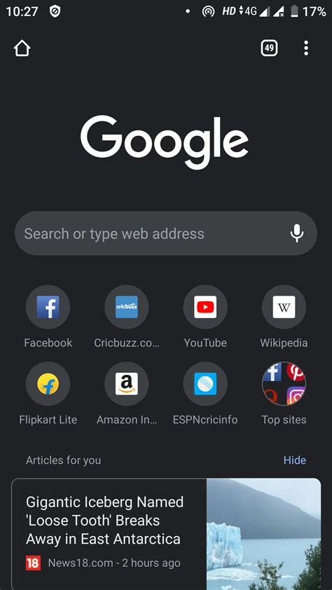 How To Enable Dark Mode On Google Chrome For Android Updated