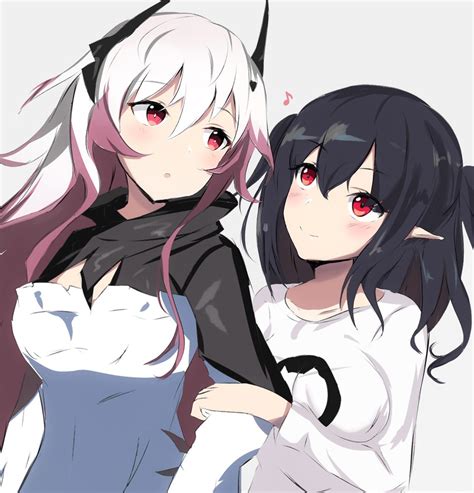 Closure And Theresa Arknights Drawn By Raifu Rf Danbooru