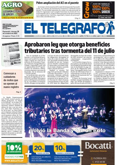 Edición 28 10 2022 Diario El Telégrafo