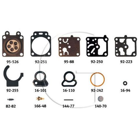 Original Membranen RB KIT für Vergaser WZ WALBRO