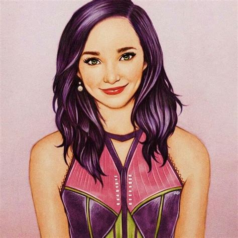 Mal Dove Cameron Drawing Descendants Dove Cameron Drawing Cute NBKomputer