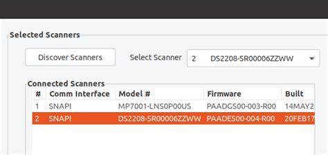 scanner sdk for linux test utilities zebra technologies