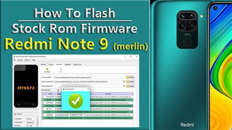 How To Flash Redmi Note 9 Merlin With Free Sp Flash Tool Dead Repair