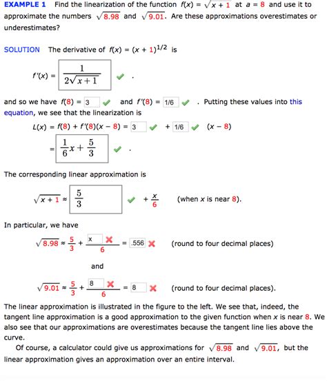 solved example 1 find the linearization of the function f 772