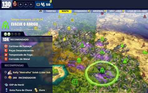 Fortnite Dica de alerta líder mítica em Twine Peaks no Salve o