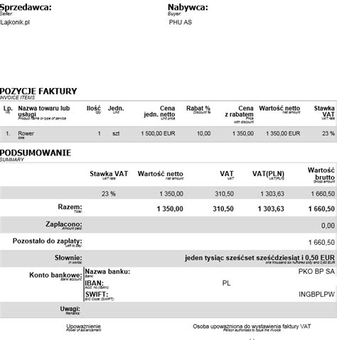Archiwum Konfiguracja Faktur I Rachunk W Pomoc Serwisu Ifirma Pl