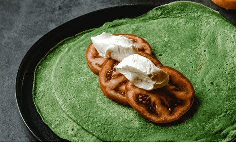 Receta fácil para preparar crepas de espinacas con queso crema