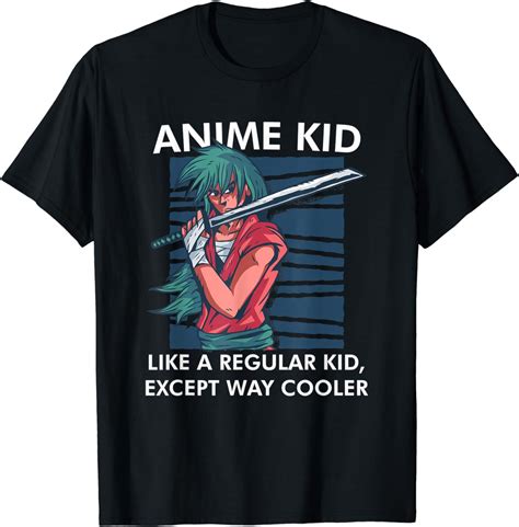 Anime Kid Cute Anime Guy Anime Art Lover Gift T Shirt Amazon Co Uk