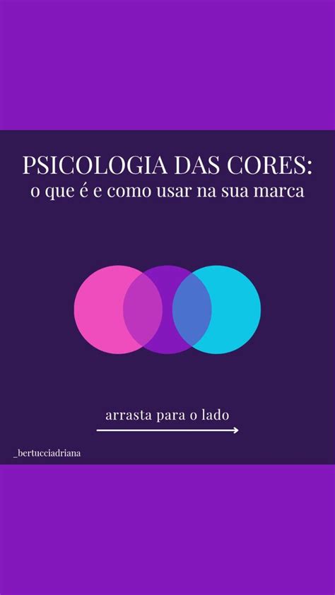 Entendendo A Psicologia Das Cores Paleta De Cores Psicologia Das