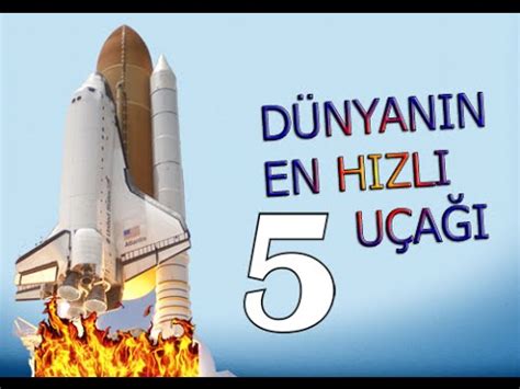 Dünyanin En Hizli 5 Uçaği YouTube