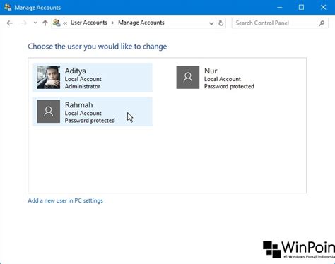 Bagaimana Cara Mengganti Nama User Di Laptop Windows