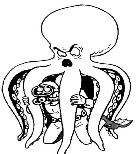 Polpo Da Colorare Disegni Da Colorare