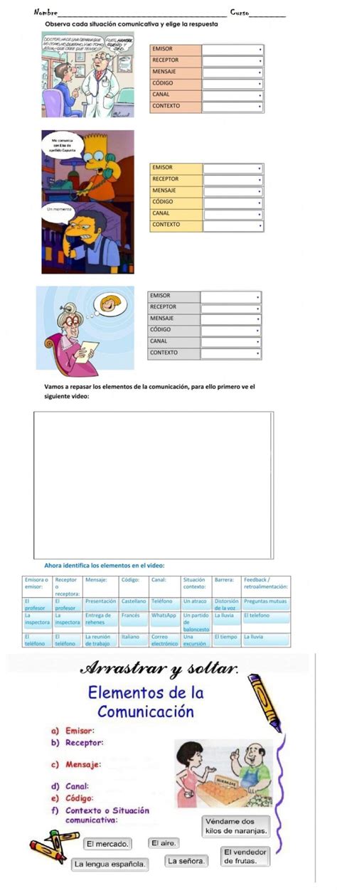 Ejercicios Elementos De La Oraci N The Best Porn Website