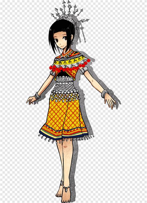 Sarawak Pakaian Tradisional Iban Kartun Dayak Images Browse 3 513