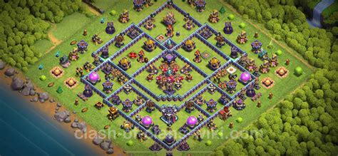 Farming Base Th With Link Clash Of Clans Town Hall Level