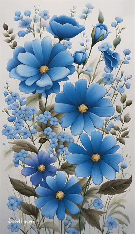 Pin By Marleen Meintjes On Art Painting Flowers In Flower Art