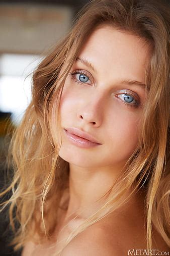 Women Model Brunette Long Hair Looking At Viewer Face Portrait