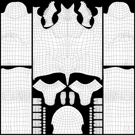Vroid Texture Template
