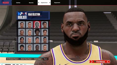 Nba K How To Look Like Lebron James Goat Face Scan Face Creation