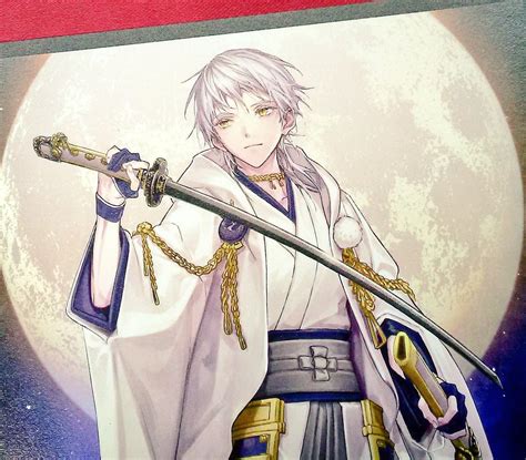 K BOOKS GAME館 on Twitter 入荷情報 刀剣乱舞 都結び 灯結び展 ポストカード 鶴丸国永1650円 三日月宗近