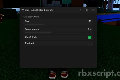 Blox Fruits Hitbox Expander Scripts RbxScript