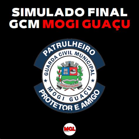 Simulado GCM Mogi Guaçu MGLCONCURSOS Hotmart