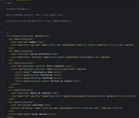 Cómo crear un formulario HTML con ejemplos