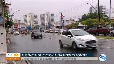 SE TV 1ª Edição Ciclista fica ferido após ser atropelado por um