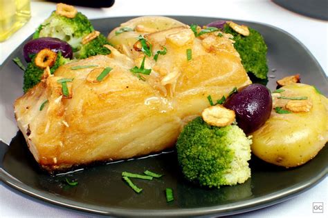 Bacalhau Grelhado Batatas Ao Murro Guia Da Cozinha Bacalhau