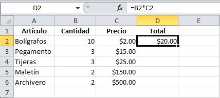 Referencia Absoluta En Excel Ejemplos Xili