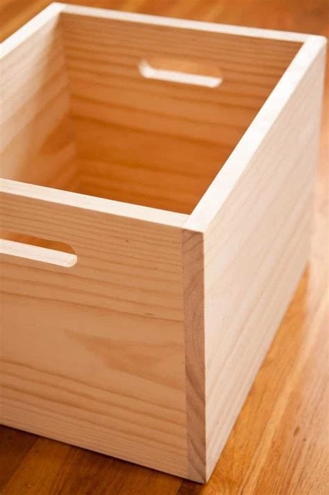 20 DIY Wooden Boxes And Bins To Get Your Home Organized The Handyman