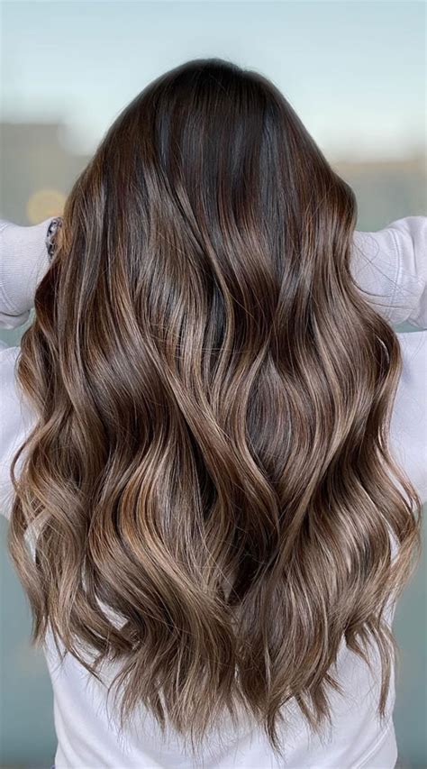 50 Fabulous Balayage Hair Colour Ideas For 2024 Beige Chocolate Brunette