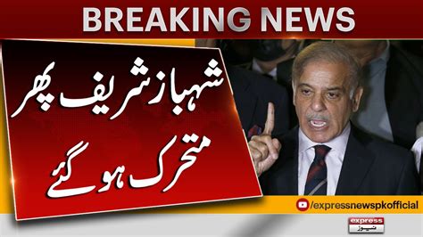Shehbaz Sharif Important Statement Express News YouTube