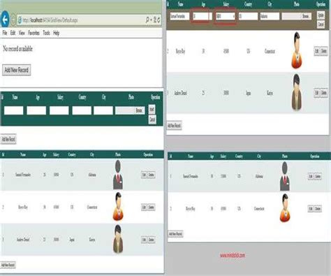 insert delete update in gridview in asp using c mindstick