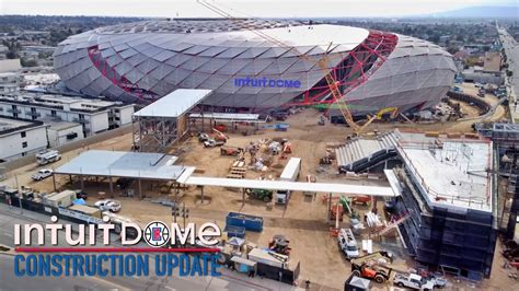 LA Clippers 2 Billion Intuit Dome Construction Update Inglewood 12 7