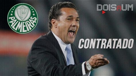 Vanderlei Luxemburgo é anunciado como o novo treinador do Palmeiras