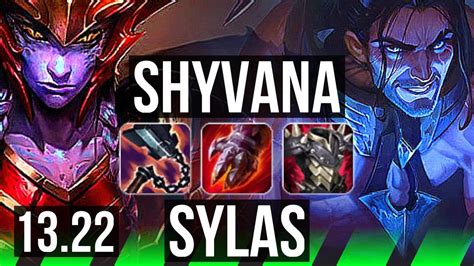Shyvana Vs Sylas Jng M Mastery Legendary Kr Diamond