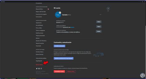 C Mo Cerrar Sesion En Discord Lilimpieza