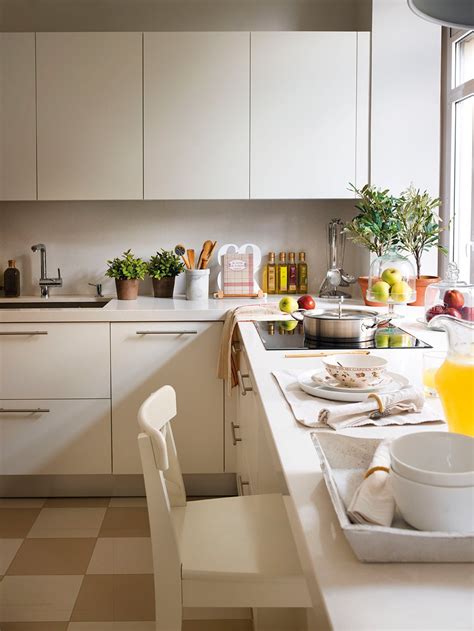 Ideas para aprovechar el espacio en las cocinas pequeñas