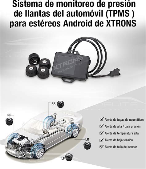 Monitoreo De Presión De Llantas Tpms Para Estereo Xtrons Xtrons