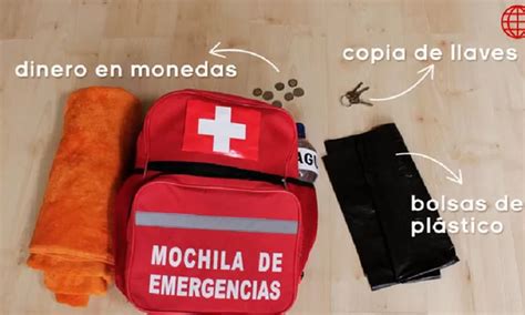 Mochila De Emergencia Lo Que No Debe Faltarte Ante Un Desastre