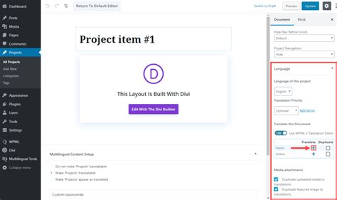 How To Translate A Website Using Divi And Wpml