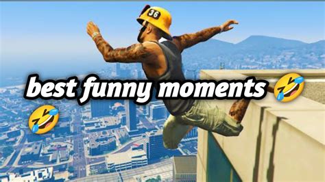 GTA 5 Funny Crazy Jump Compilation GTA V Fails Funny Moments YouTube