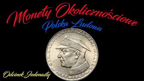 Monety okol PRL 10zł 1967 20 rocznica śmierci Karola Świerczewskiego