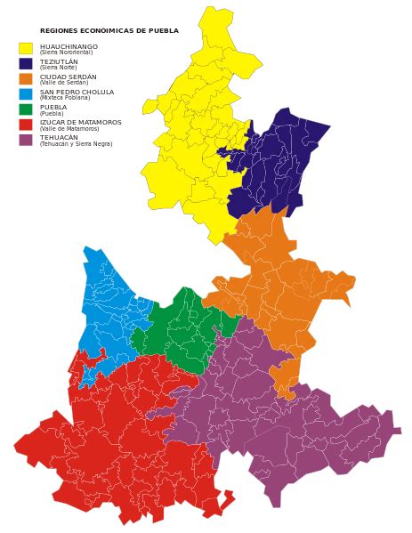 Regiones De Puebla