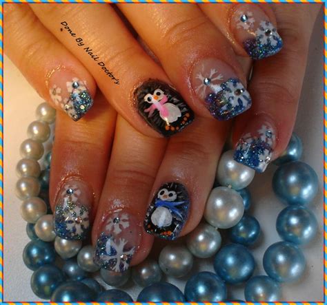ღϠ₡ღ Penguins Are My FavoriteღϠ₡ღ Paradise Nails Fancy Nails Designs Hair And Nails