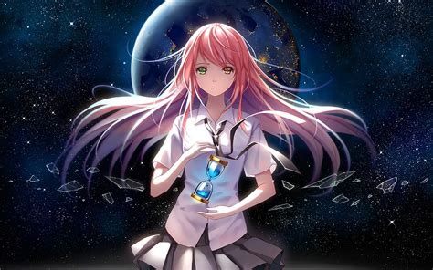 Fondos de pantalla ilustración Anime colegiala Tidsean niña